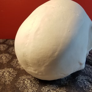 6.5 Realistic Skull Ceramic Bisque Fall HALLOWEEN - Etsy