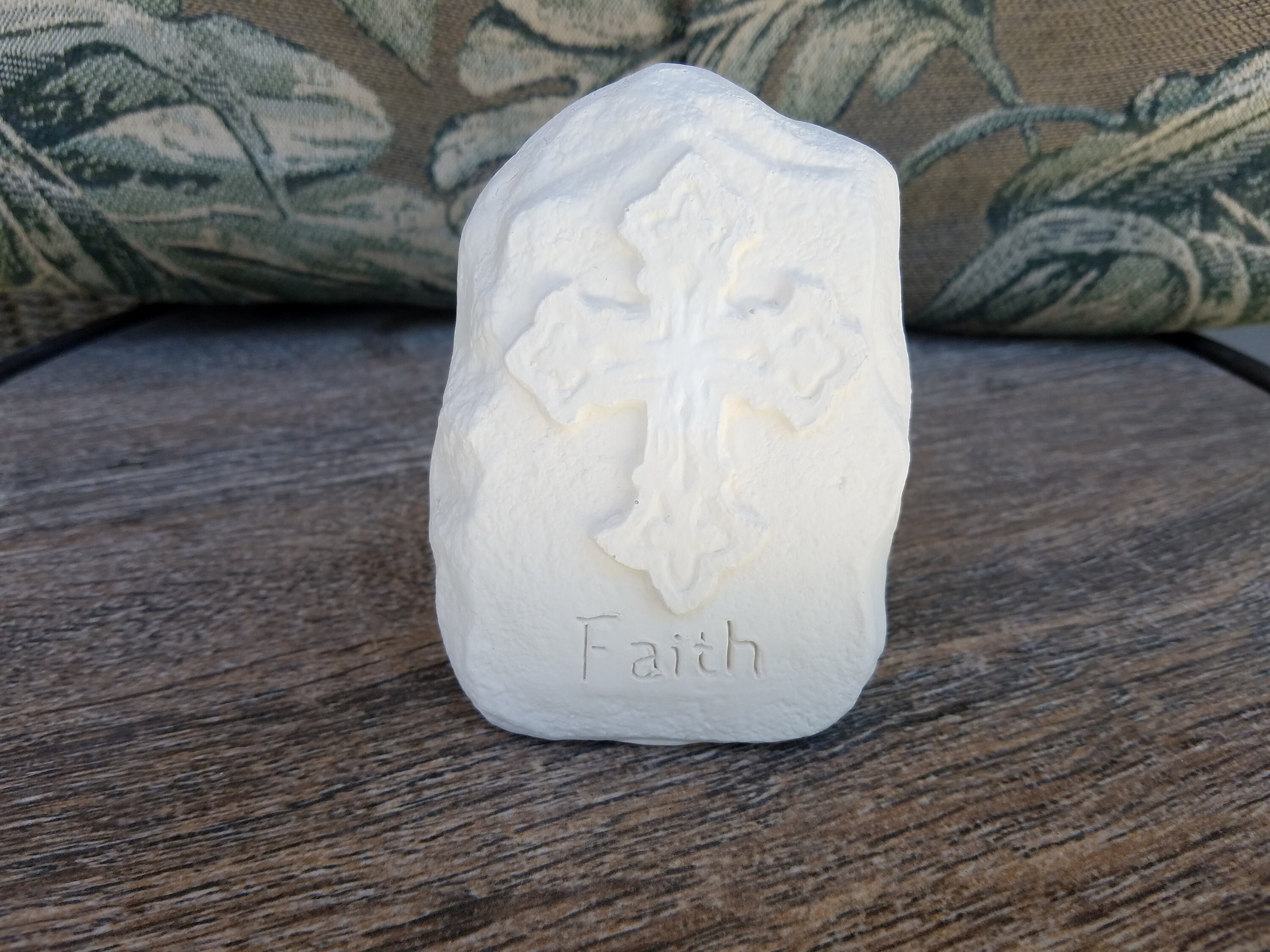 Blessed Faith Pray Rocks Garden Bookshelf Stone Gift for - Etsy