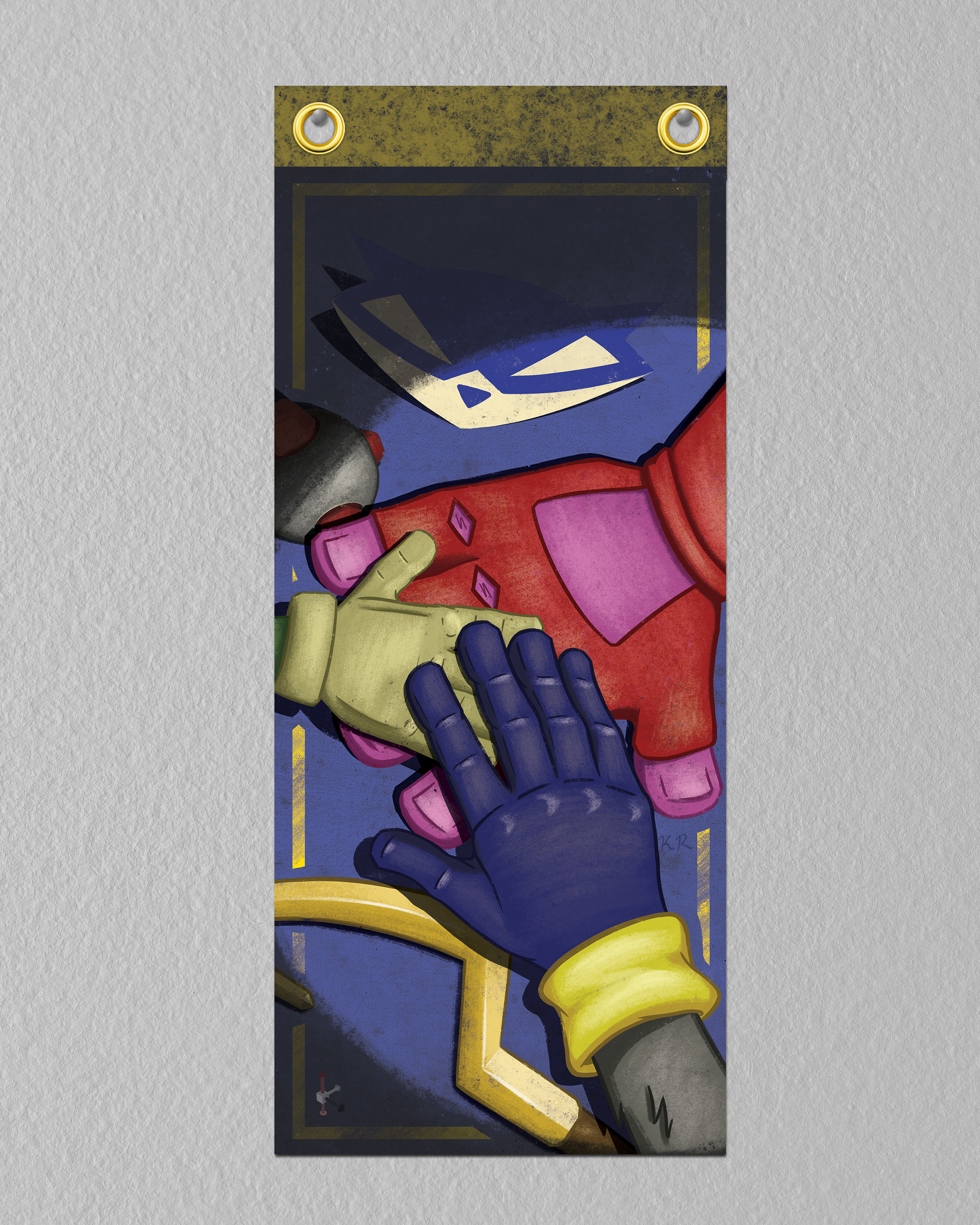 Sly Cooper / Sly Gang - High Quality Vinyl Banner / Wall Poster Video ...