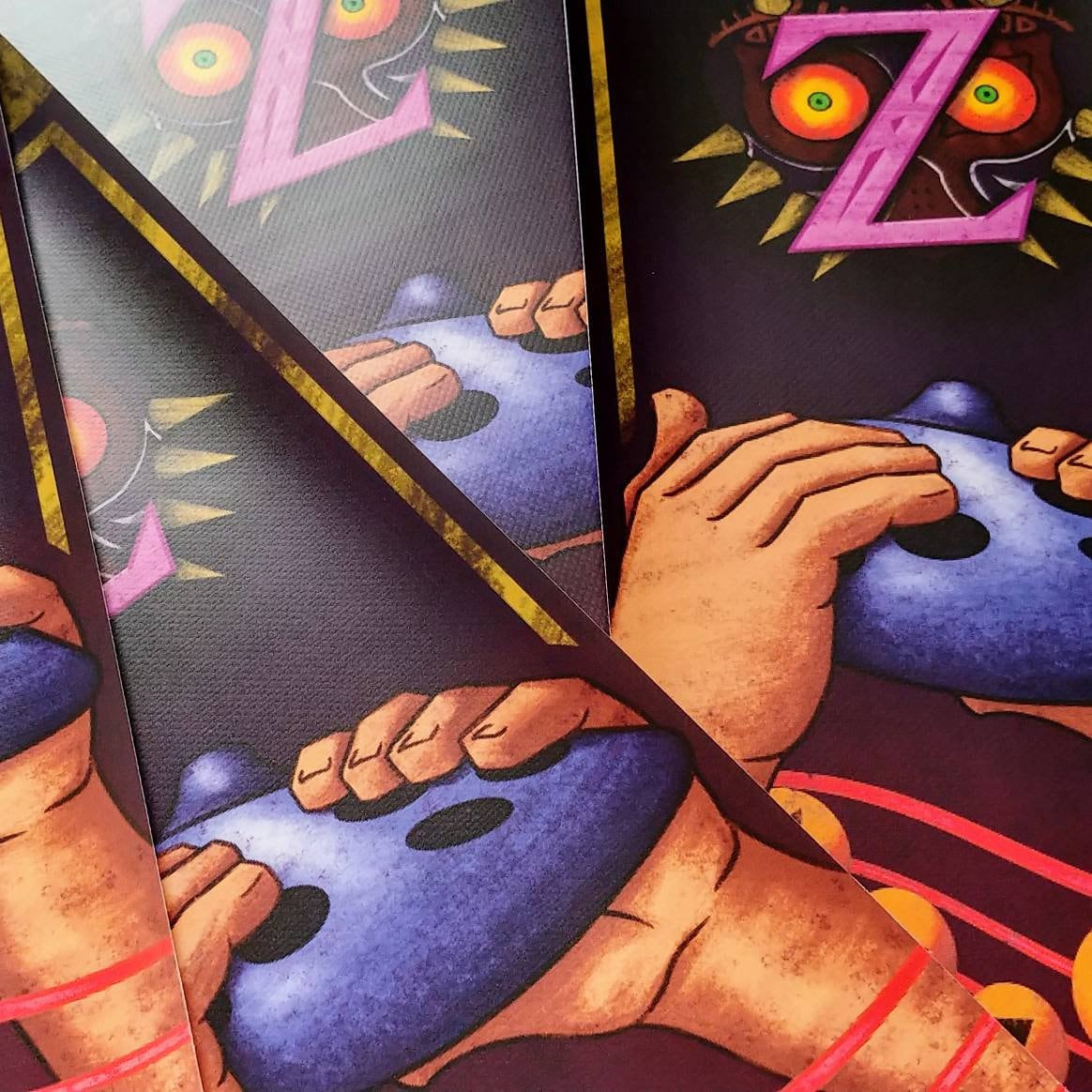 The Legend of Zelda Majora's Mask - High Quality Vinyl Banner / Wall ...