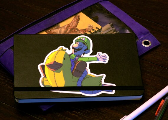 Luigis Mansion 3 Vinyl Duck Raft Sticker / Bumper Sticker / | Etsy