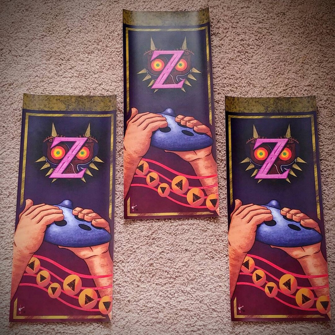 The Legend of Zelda Majora's Mask - High Quality Vinyl Banner / Wall ...