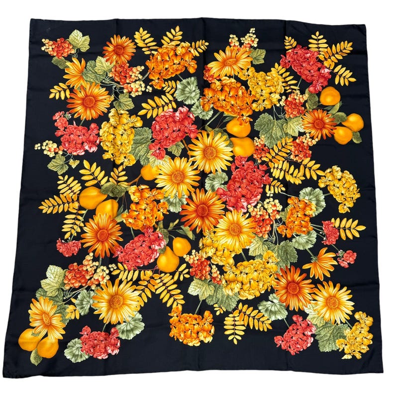 Talbots Silk Scarf - Etsy