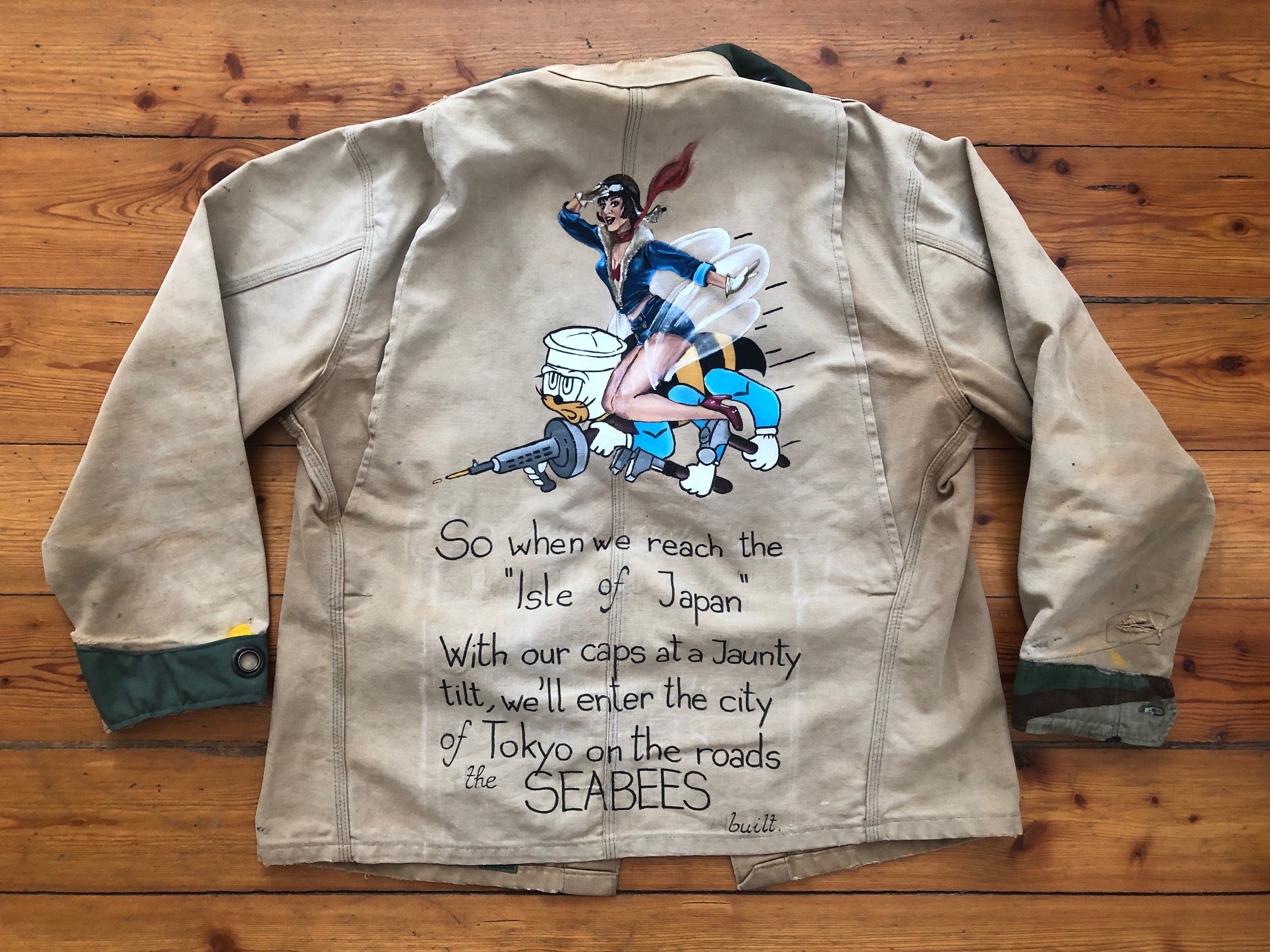 Seabees & Customized Carhartt 100th Anniversary Duck Coat - USA Made ...