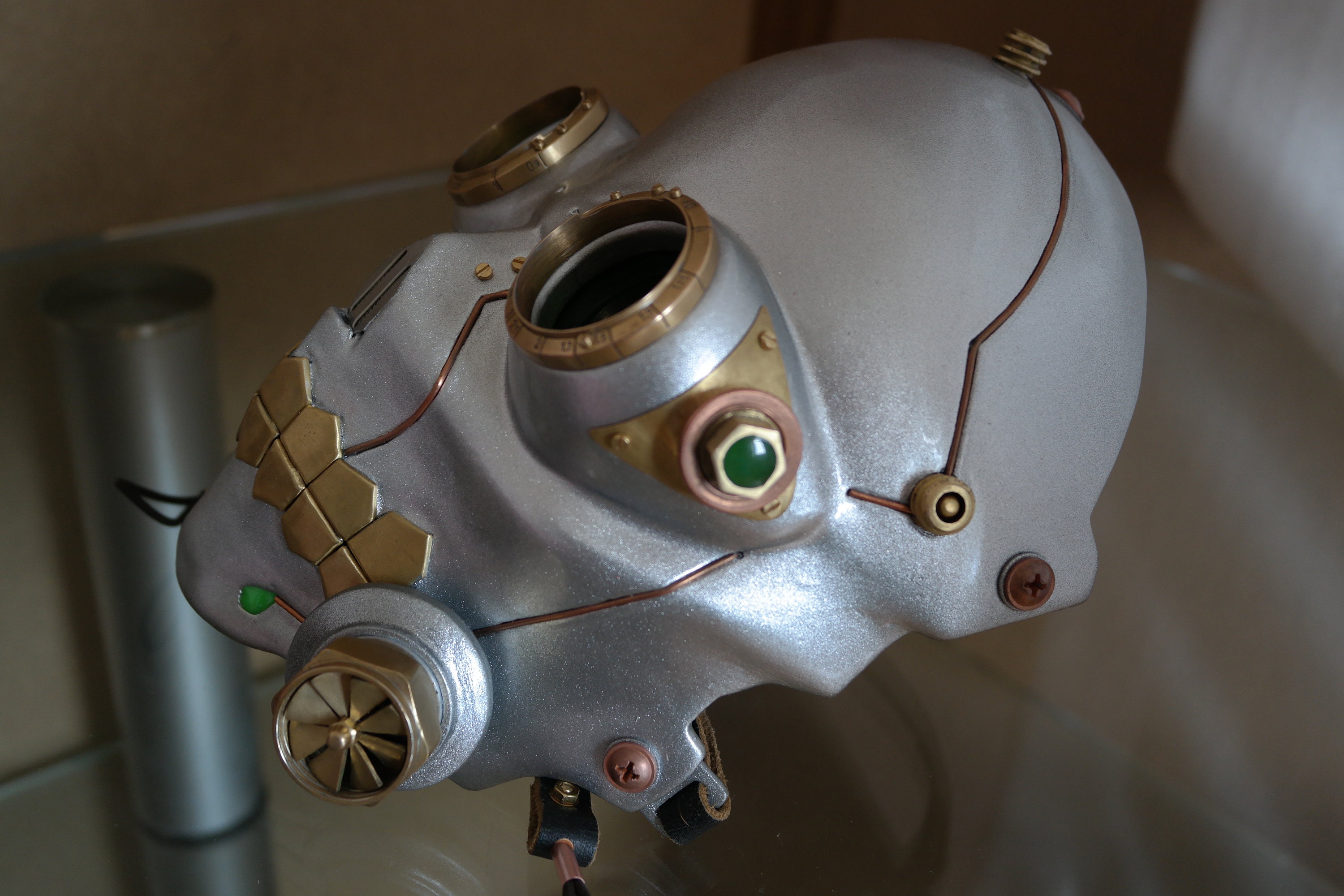 Steampunk Skull Mask, 3D Printed Cosplay Mask - Etsy