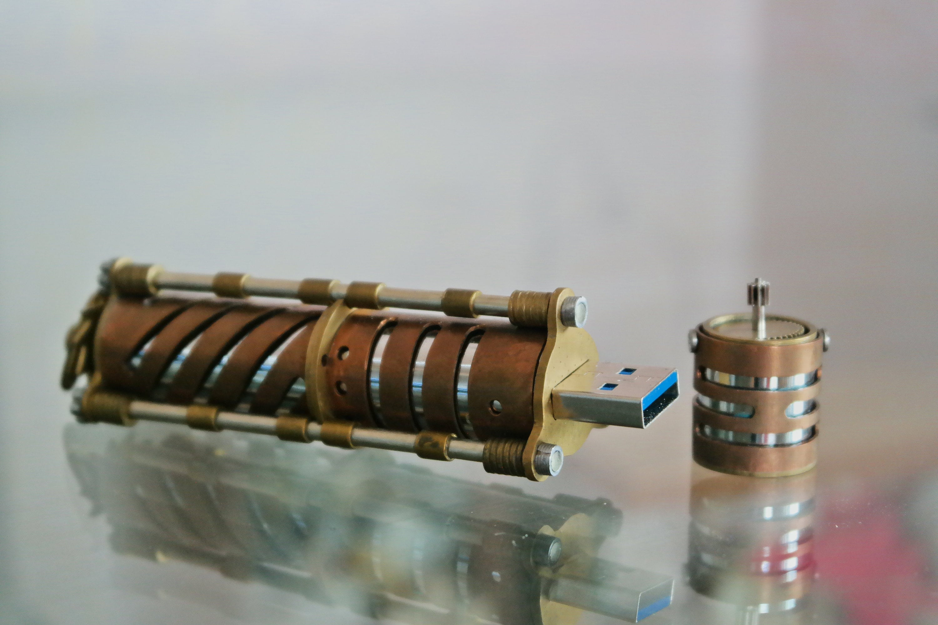 Steampunk Usb Flash Drive 32GB Turbine - Etsy