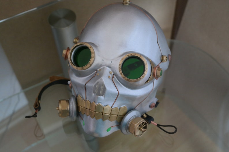 Steampunk Skull Mask, 3D Printed Cosplay Mask - Etsy