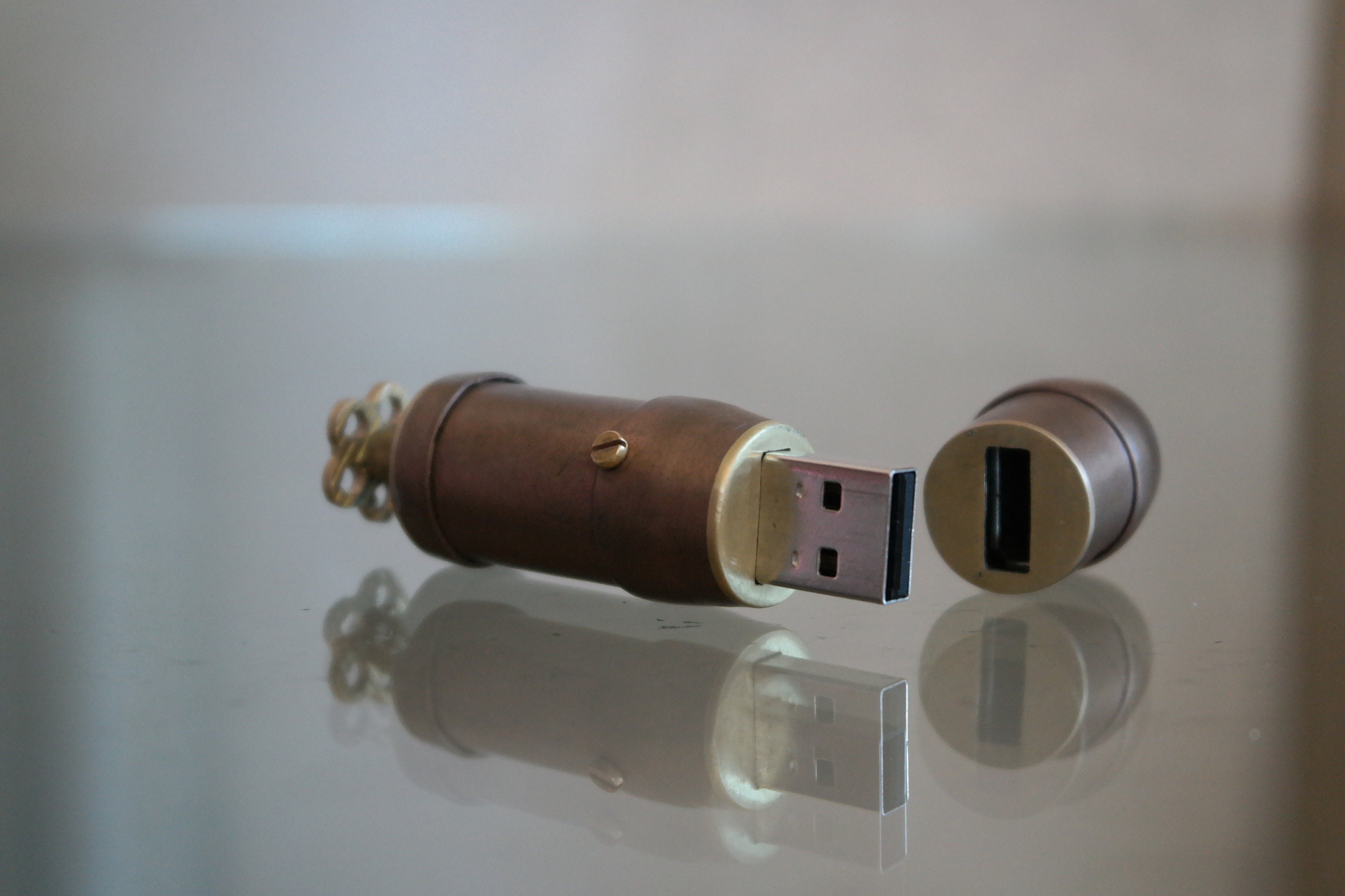 Steampunk USB Flash Drive 8GB Valve - Etsy