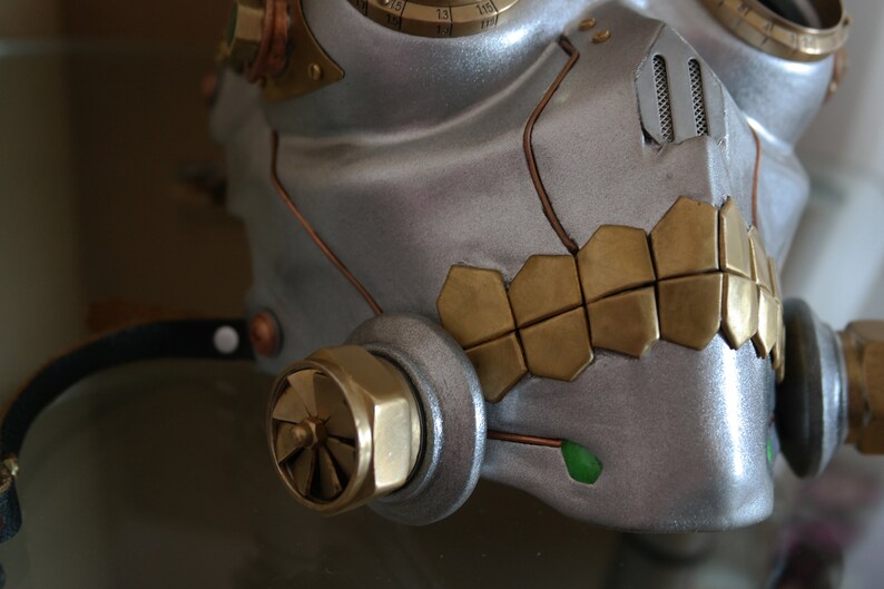 Steampunk Skull Mask, 3D Printed Cosplay Mask - Etsy