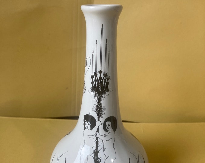 Poole Pottery “the Beardsley Collection” Bud Vase C. 15cm/6” Tall - Etsy
