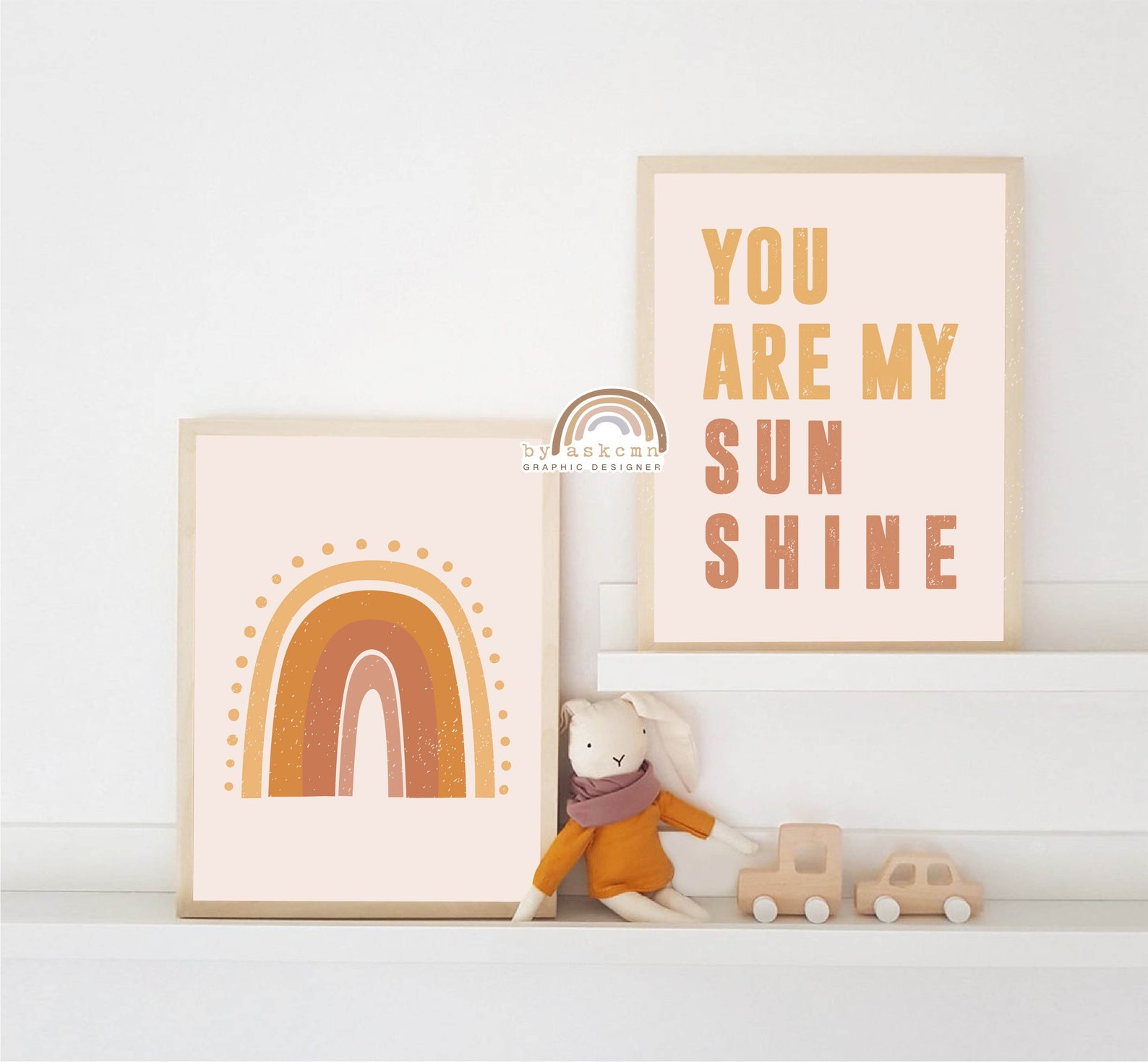 You Are My Sunshine Pastel Nursery Decor Nursery Wall Art - Etsy