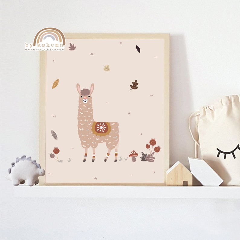 Alpaca Art Print Llama Print Alpaca Wall Art Living Room - Etsy