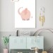 Pink Elephant Poster Baby Animal Print Baby Room Poster - Etsy