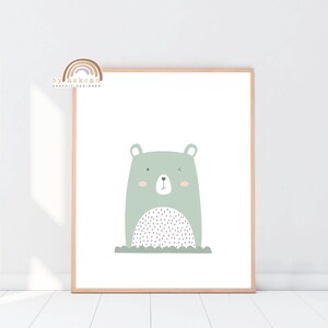 Printable Nursery Wall Art Decor, Instant Digital Download, Baby Room ...