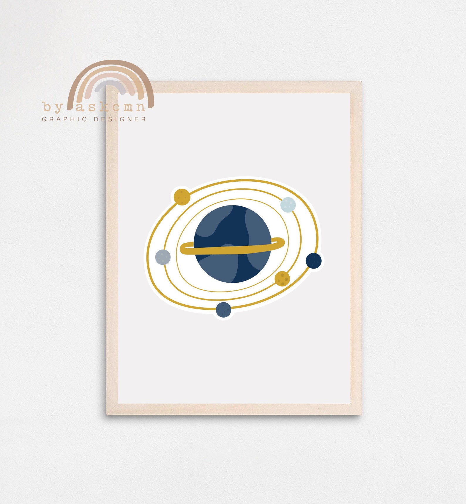 Solar System, Planets, Planet Poster, Solar System Print, Space Theme ...