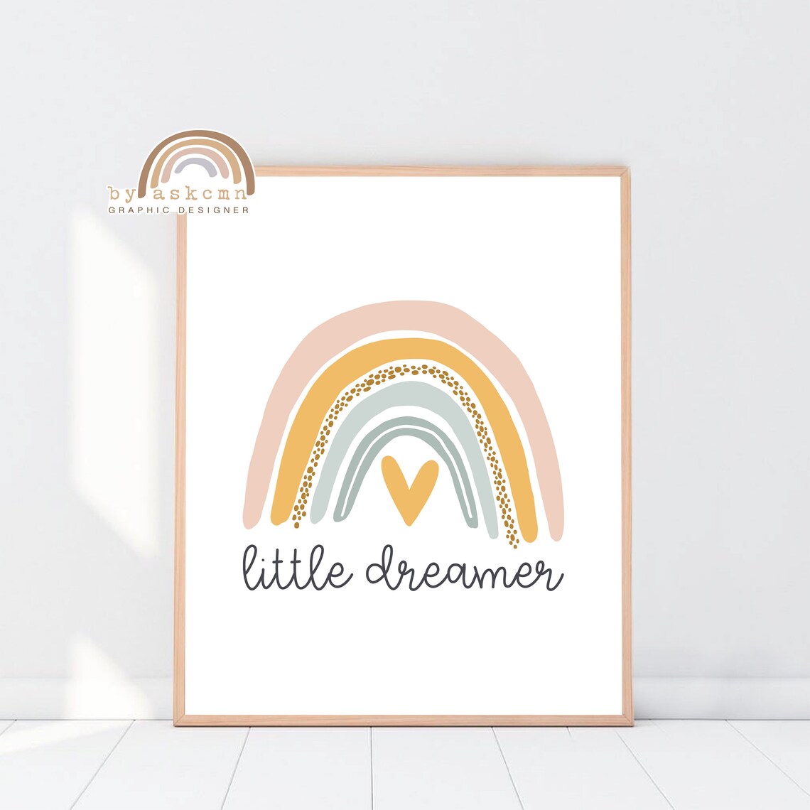 Rainbow Wall Decor Print Baby Room Poster Nursery Print Art - Etsy