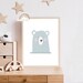 Neutral Nursery Printable Art, Baby Animal Print, Baby Room Poster ...