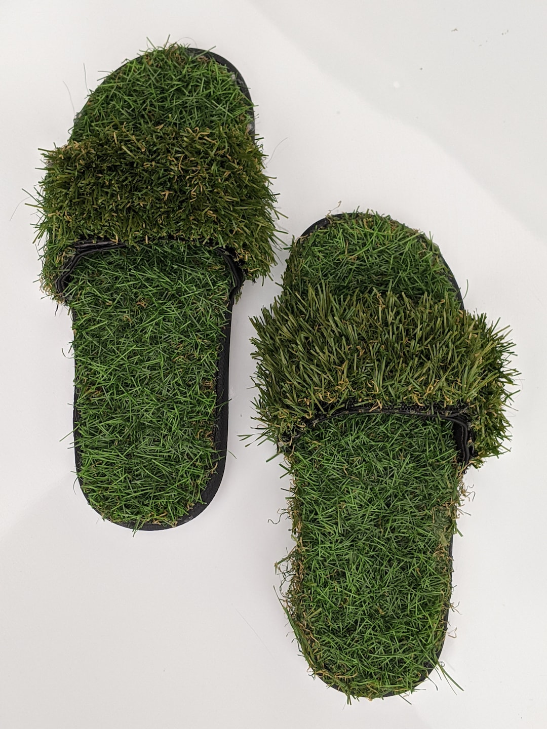 PLANT GRASS SHOES: Grass Astro-turf Slides Shoes (womens Sizing) - Etsy