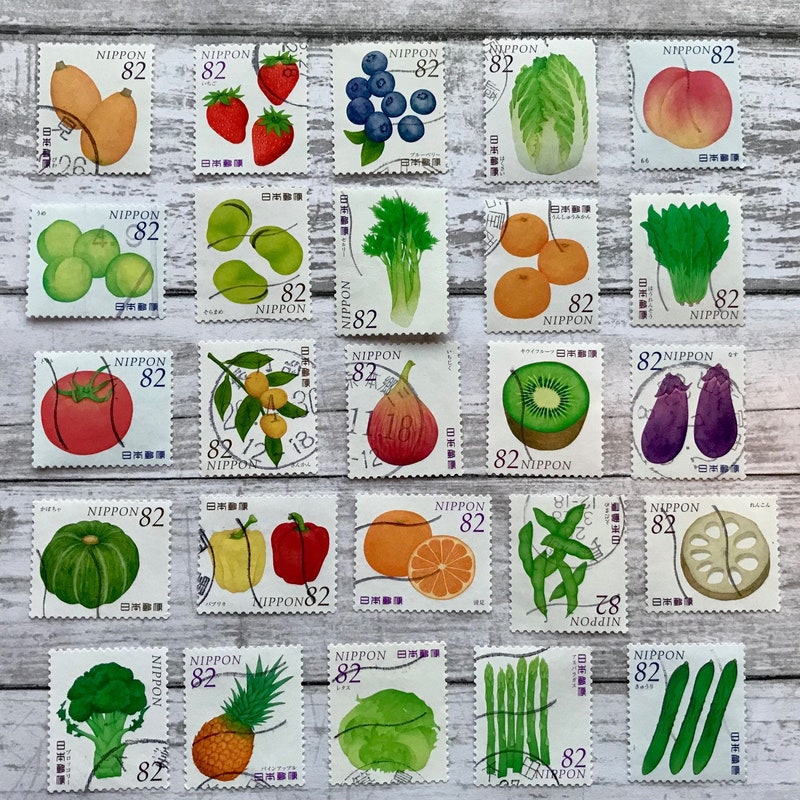 Vegetable Stamp - Etsy