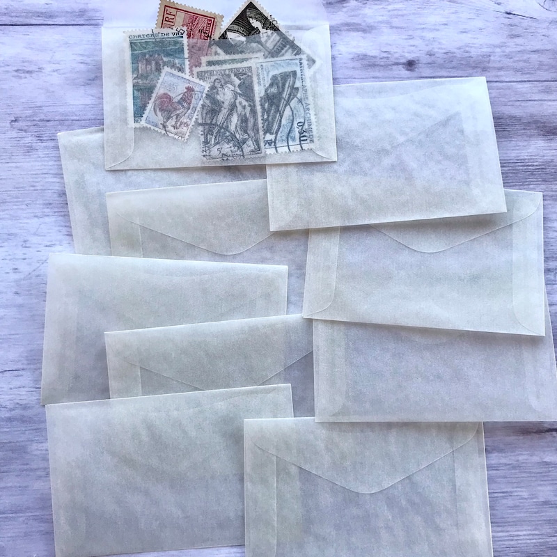 Glassine Envelope - Etsy