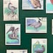 10 X Vintage Bird Japan Postage Stamps -used Japan Full Postage Stamp ...