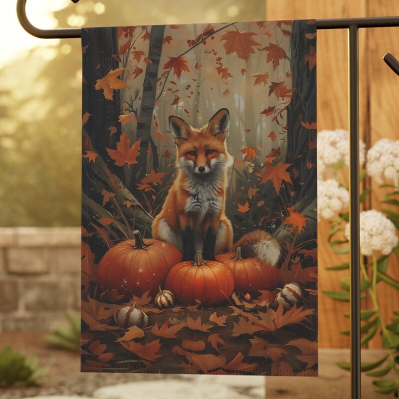 Small Yard Flag Autumn - Etsy