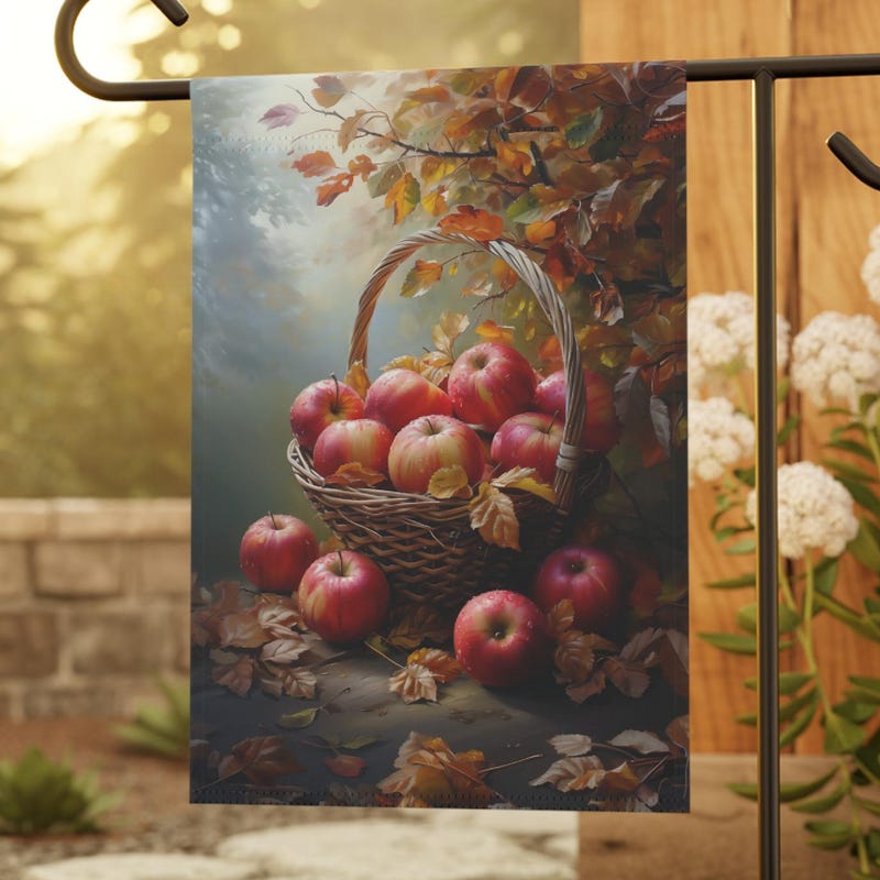 Apples Garden Flag - Etsy
