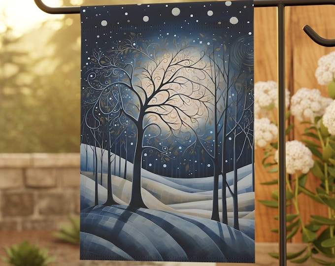 Winter Wonderland Small Garden Flag - Festive Outdoor Decor for the ...