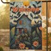 Charming Welcome Cottage Small Garden Flag Outdoor Decor, Lawn Flag ...