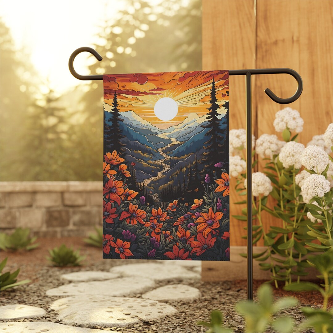 Add a Touch of Adventure to Your Garden With Our Adventure Hiking Flag ...