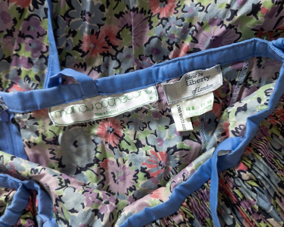 1970s Mandy Pothecary Liberty of London off-shoulder … - Gem