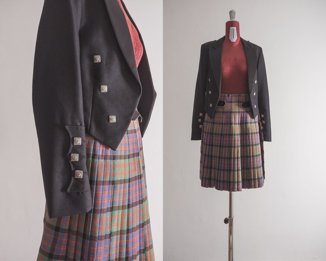 Scottish Argyle Argyll Kilt Jacket Prince Charlie Jacket Without ...