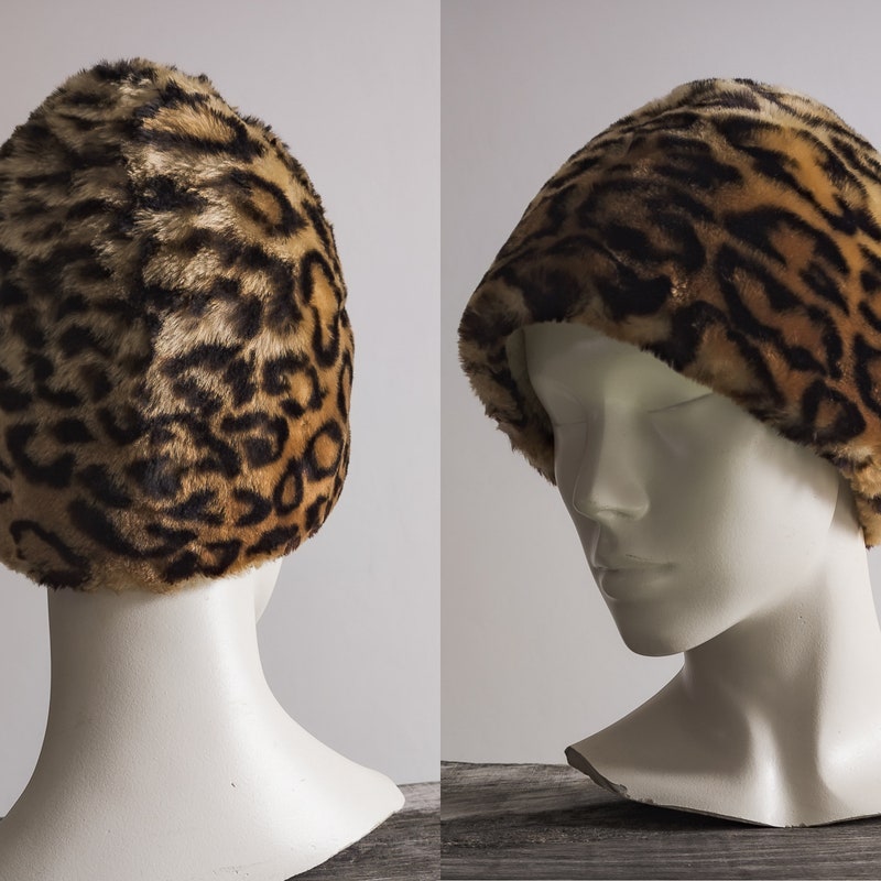 Leopard Print Hat - Etsy