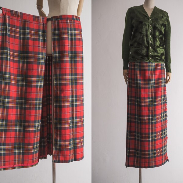 Tall Maxi Kilt Skirt - Etsy