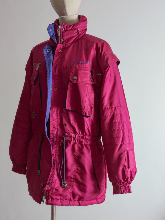 1990s Nevica ski jacket retro puffer ski jacket in ne… - Gem