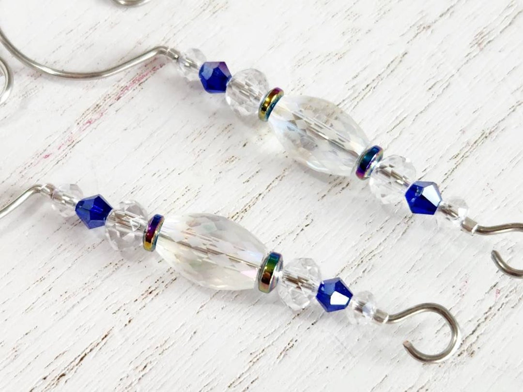 Christmas Ornament Hangers Iridescent Ornament Hooks Set - Etsy