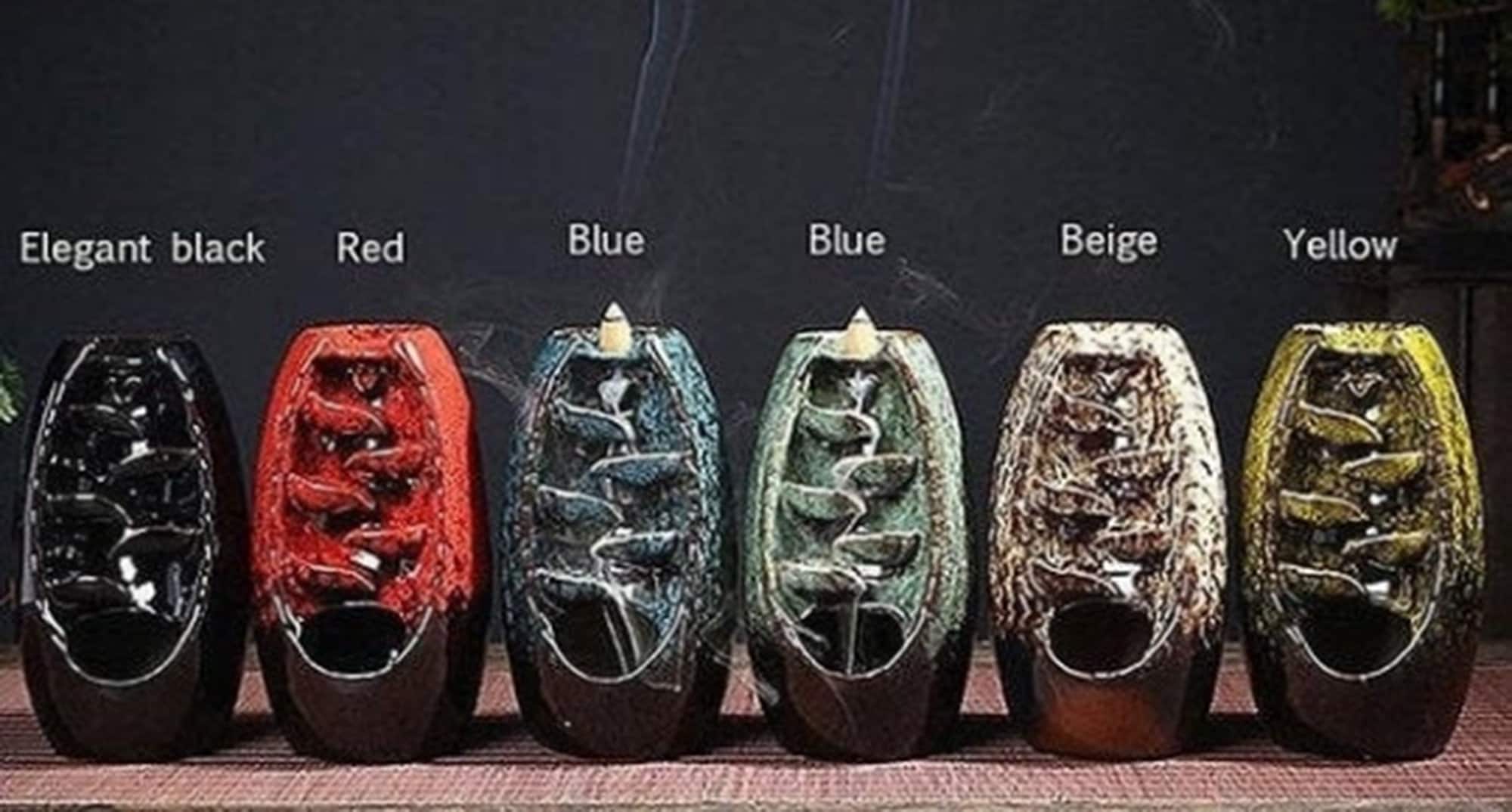 Incense smoke waterfall - varwood