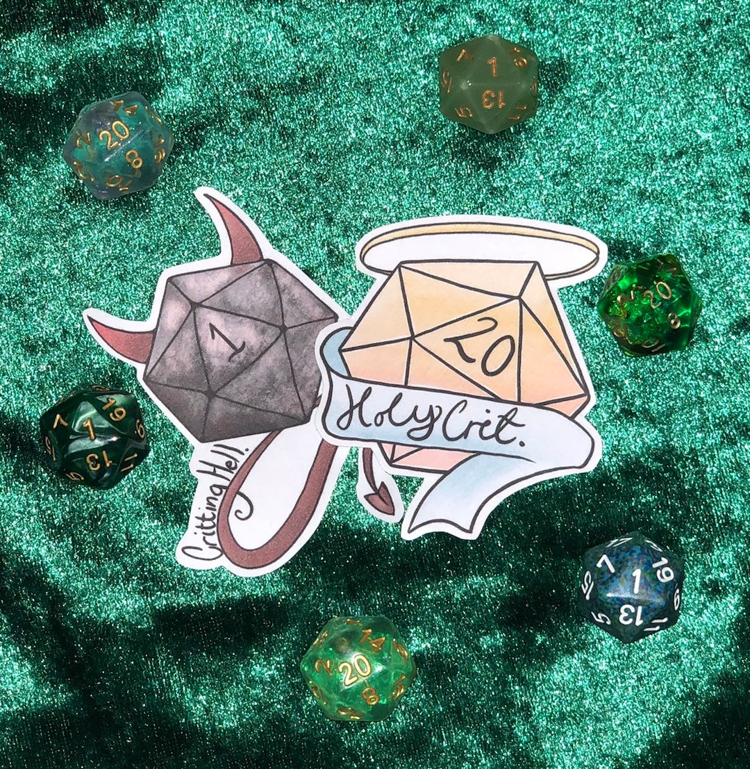 Oh Crit Sticker Set - Etsy