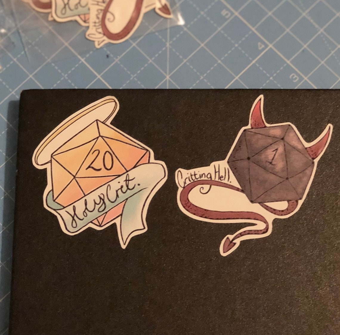 Oh Crit Sticker Set - Etsy