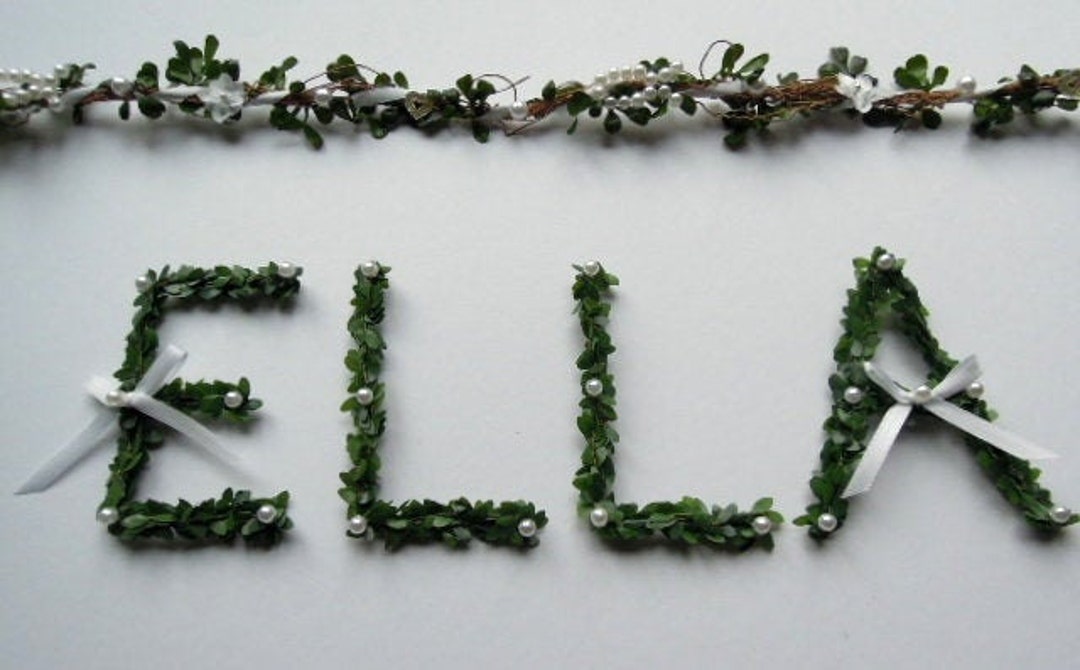 230euro/per Letter Table Decoration Communion Baptism - Etsy