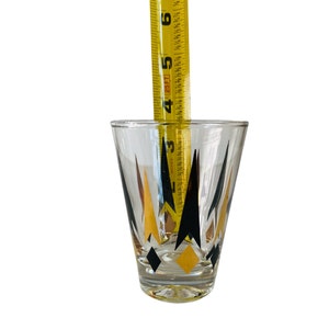 Set of 4 Federal Atomic Double Shot Glasses , MCM Harlequin Atomic Shot ...