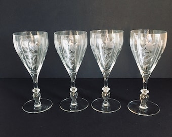 Hand Cut Glassware - Etsy