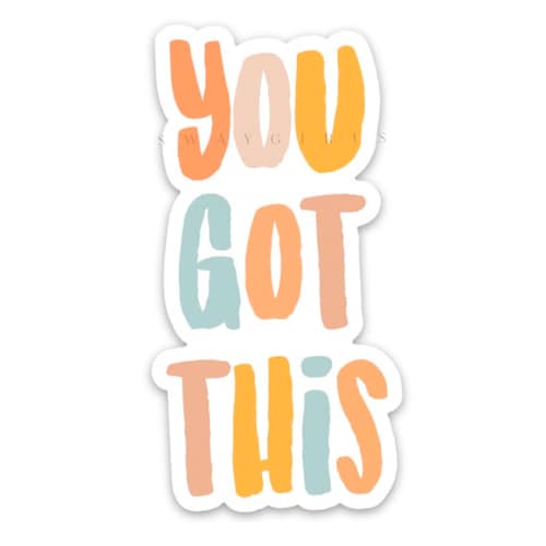 Encouraging Inspirational Stickers Waterproof Vinyl Decals - Etsy