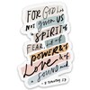 Isaiah 41:10 Sticker Bible Verse Sticker Quote Religious Decals Do Not ...