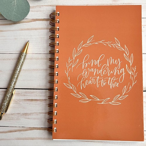 Spiral Notebooks Soft Cover Journal Faith Notebook - Etsy