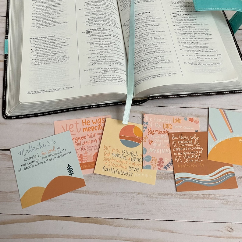 Bible Affirmation Cards Scripture Cards Prayer Cards | Etsy