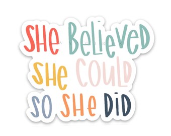 You Are Allowed to Do Things Differently Sticker Encouraging ...