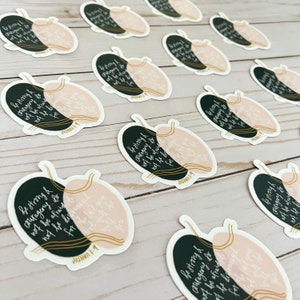 Be Brave Sticker | Christian Stickers | Faith Sticker | Bible Verse ...