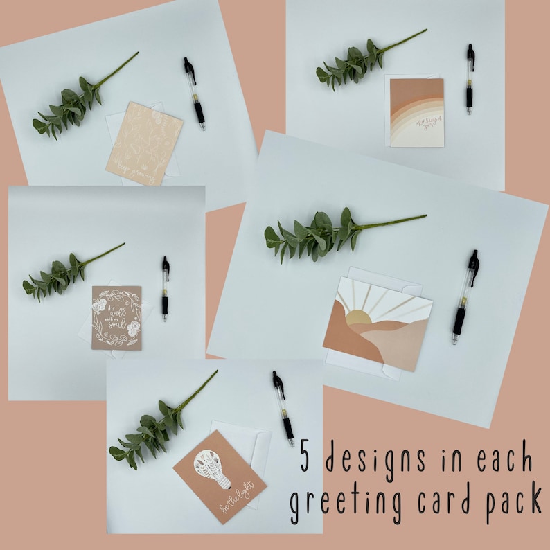 Christian Greeting Card Set Faith Cards Set of 5 Bible - Etsy