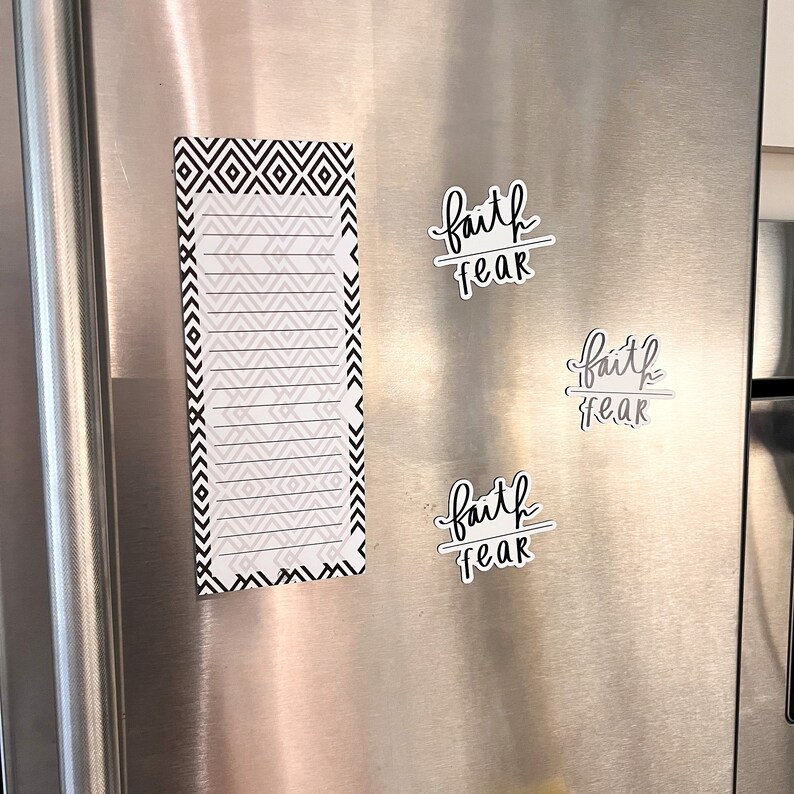 Faith Over Fear Magnet Christian Fridge Magnets Faith - Etsy